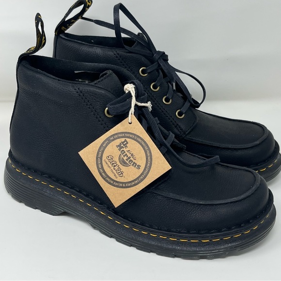 Dr. Martens | Shoes | Mens Dr Martens Austin Black Leather Moc Mid ...